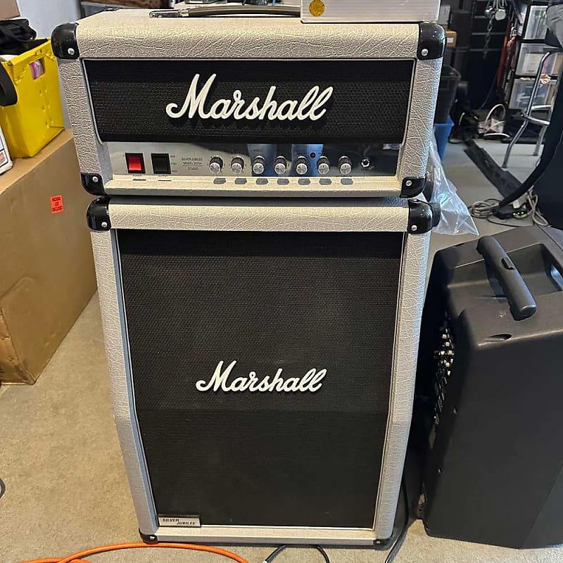 Marshall 2525H Mini Silver Jubilee 25/5-Watt Guitar Tube Amp | Reverb