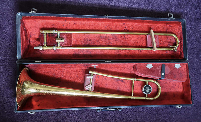Vintage King Cleveland 605 Trombone 1950’s | Reverb