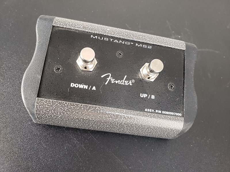 Fender 008-0997-000 MS2 Mustang Amp 2-Button Footswitch with | Reverb