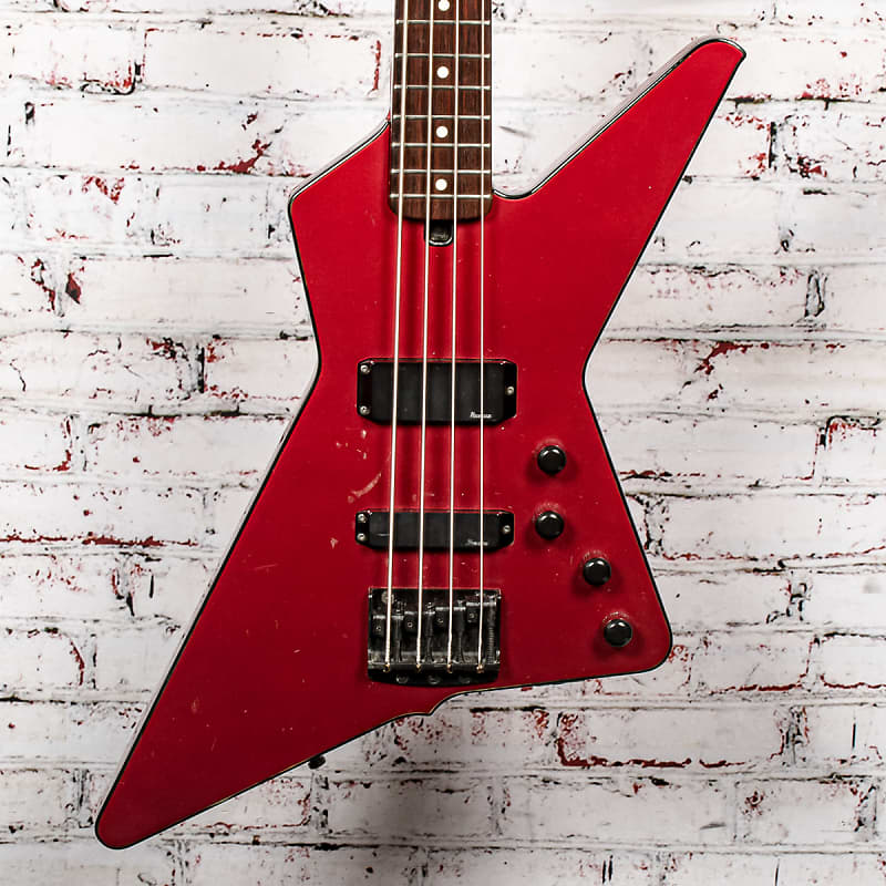 Ibanez Vintage 1985 DB800 Destroyer X Series Active Bass, Red | Reverb