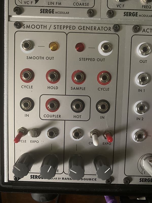Random Source Serge Smooth and Stepped Generator SSG | Reverb