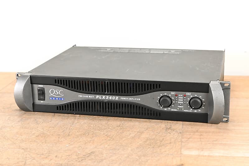 QSC PLX3402 2-Channel Power Amplifier CG00709 | Reverb
