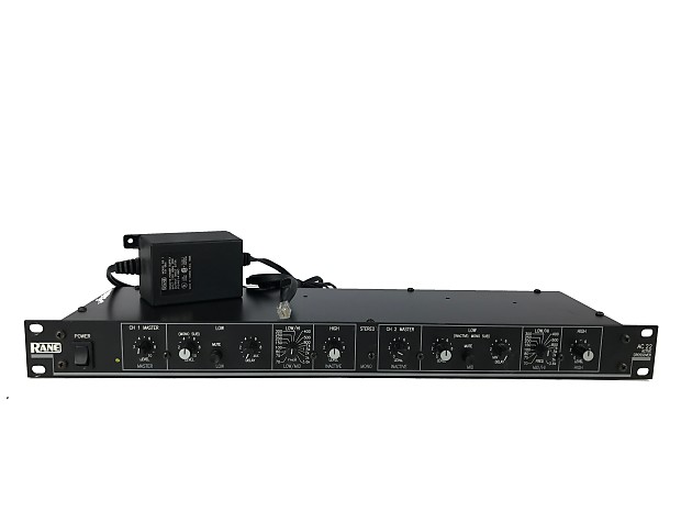 Rane AC22 Active Crossover WITH Power Supply Stereo 2-way / | Reverb