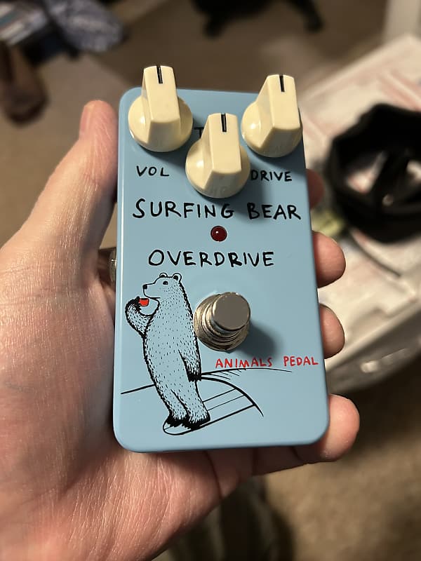 Animal Pedals Surfing Bear Overdrive | Reverb