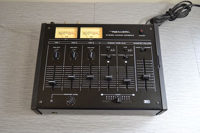 Realistic 32-1200A Stereo Mixing Console * 2 Analog Phono | Reverb