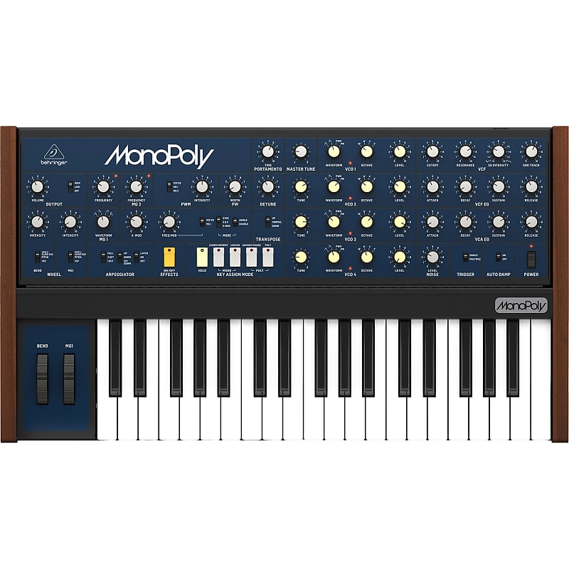 Behringer MonoPoly 37-Key Polyphonic Synthesizer | Reverb