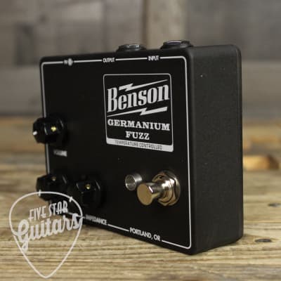 Benson Germanium Fuzz Pedal - Studio Black | Reverb
