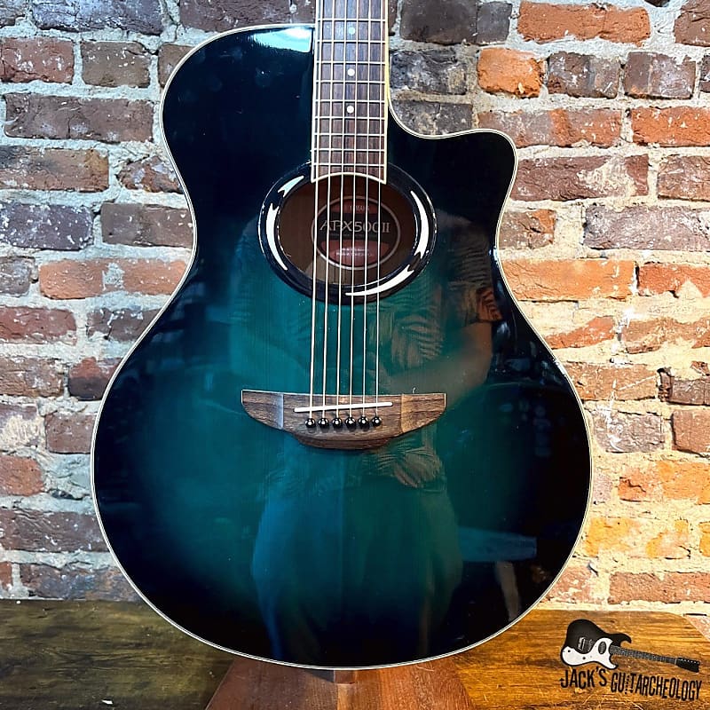 Yamaha APX500II Acoustic Electric (2010s - Blueburst) | Reverb
