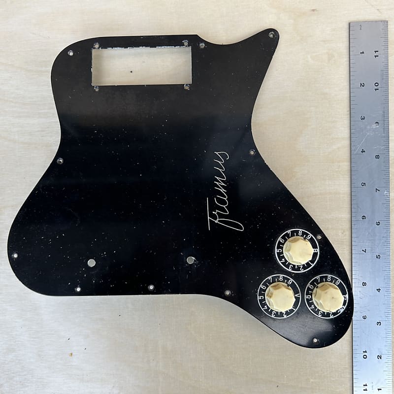 Vintage Framus Hollywood Knobs Pots Black Riviera Metal | Reverb UK