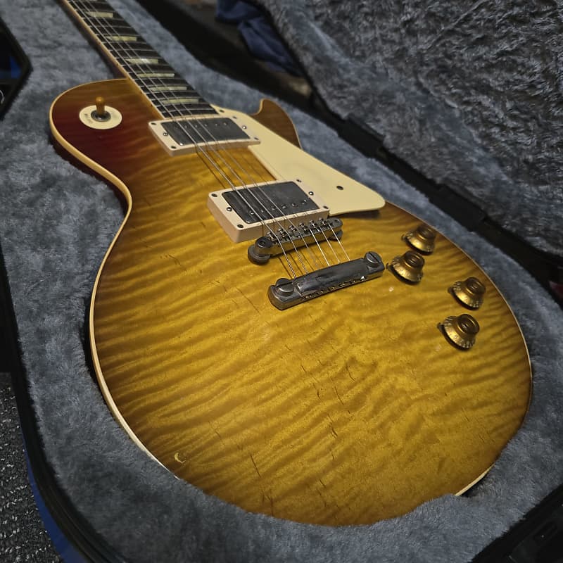 Gibson Jason isbell "red eye" brazilian board 1959 les | Reverb Canada