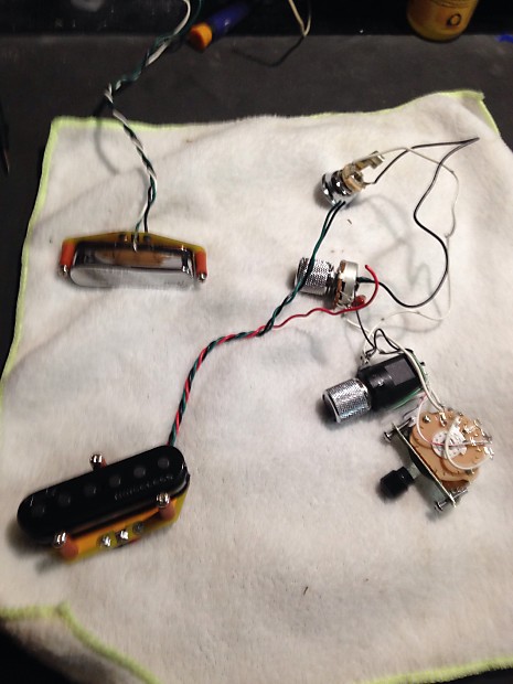 Fender Version 4 Vintage Noiseless Tele Pickups And S-1 | Reverb