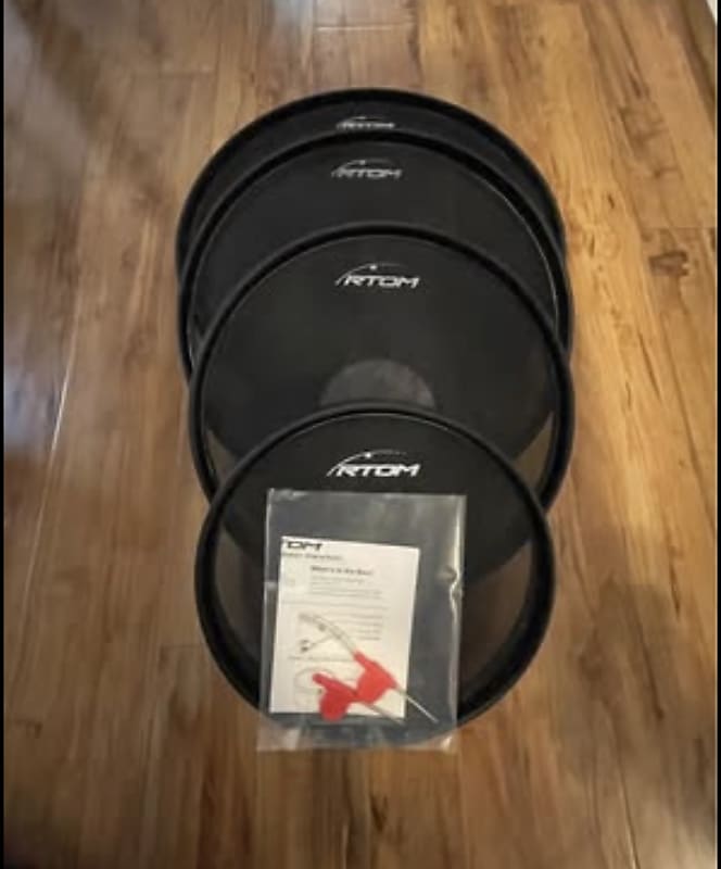 Rtom Blackhole Practice Pads (10,12,14,16) | Reverb