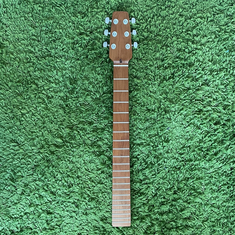 Warmoth Roasted Maple Snakehead Telecaster Neck with Hipshot | Reverb