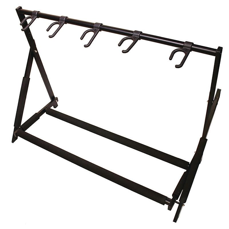 Hamilton KB5500G StagePro Portable 5 Section Guitar Rack | Reverb