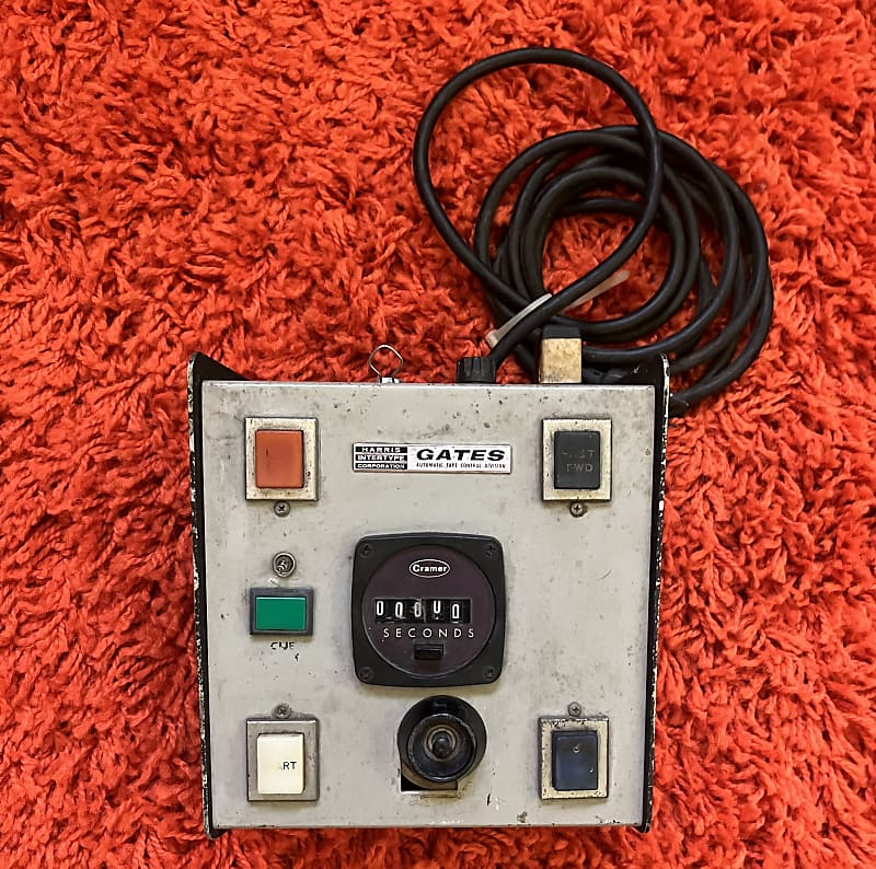 RARE Vintage Gates Automatic Tape Control Division Remote | Reverb