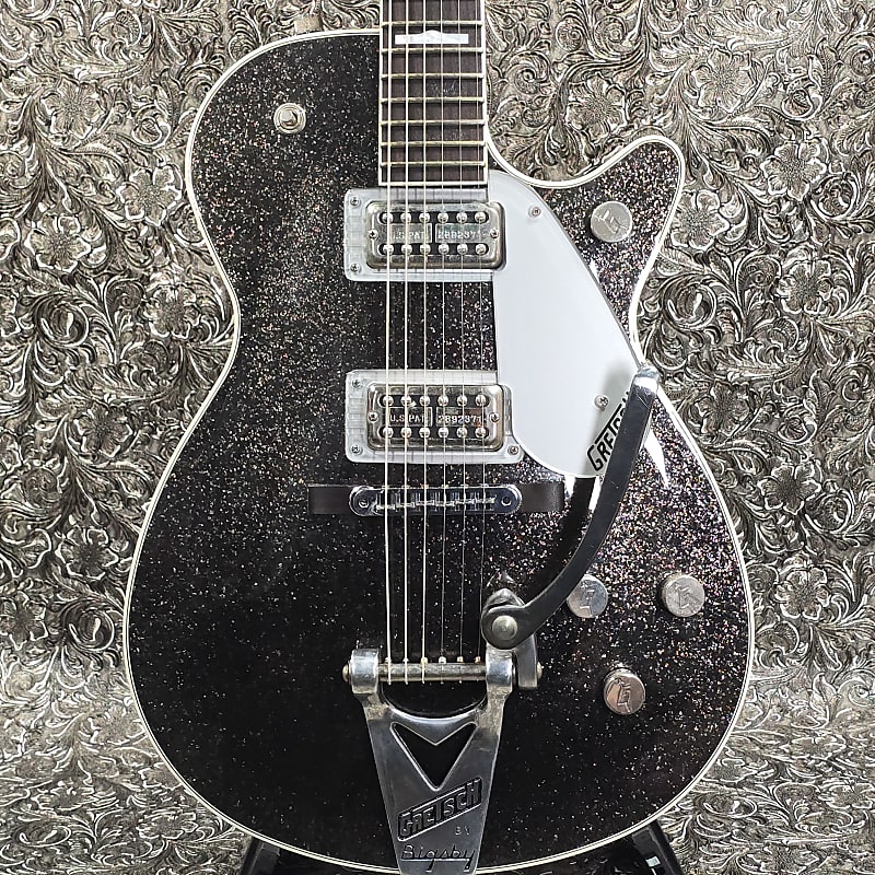 Rare Gretsch G6129T-B 1996 Starlight Sparkle Jet With | Reverb