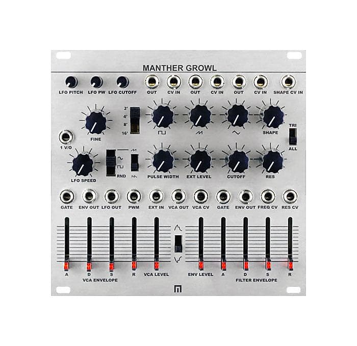 Malekko Manther Growl Monosynth Eurorack Module | Reverb UK