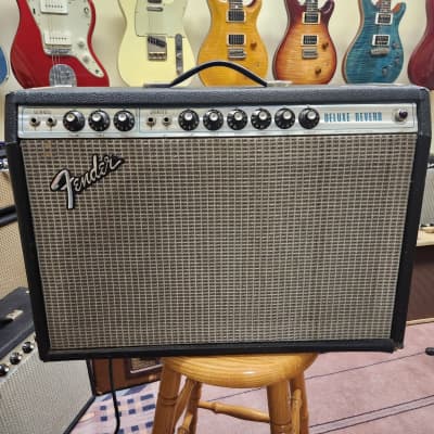 Fender Deluxe Reverb 2-Channel 22-Watt 1x12" Guitar Combo | Reverb