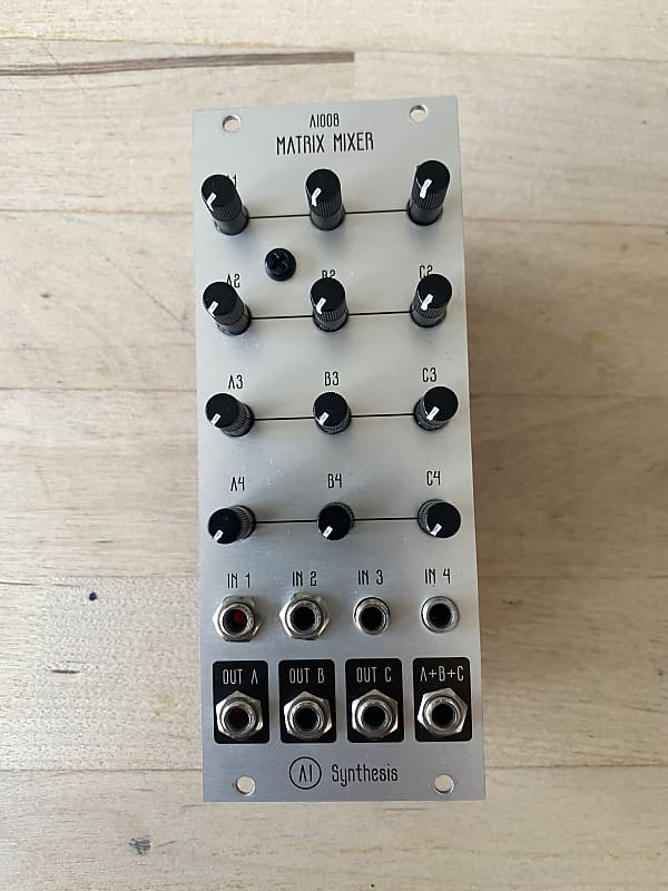 AI Synthesis Matrix Mixer DIY - Aluminum | Reverb