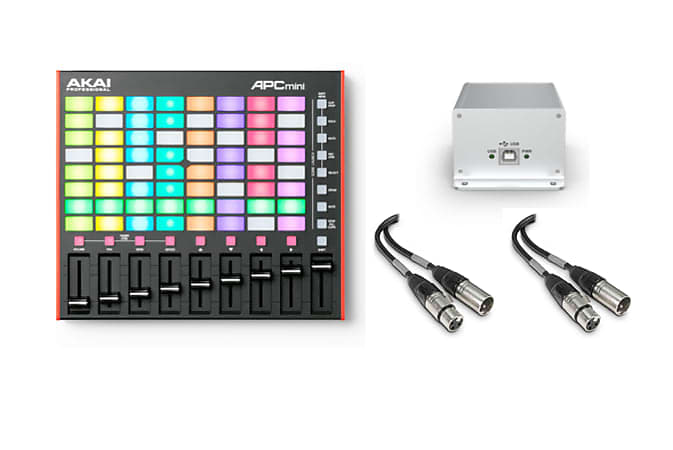 CHAUVET DJ Xpress 1024 with AKAI APC MINI mk2 + 25' DMX | Reverb