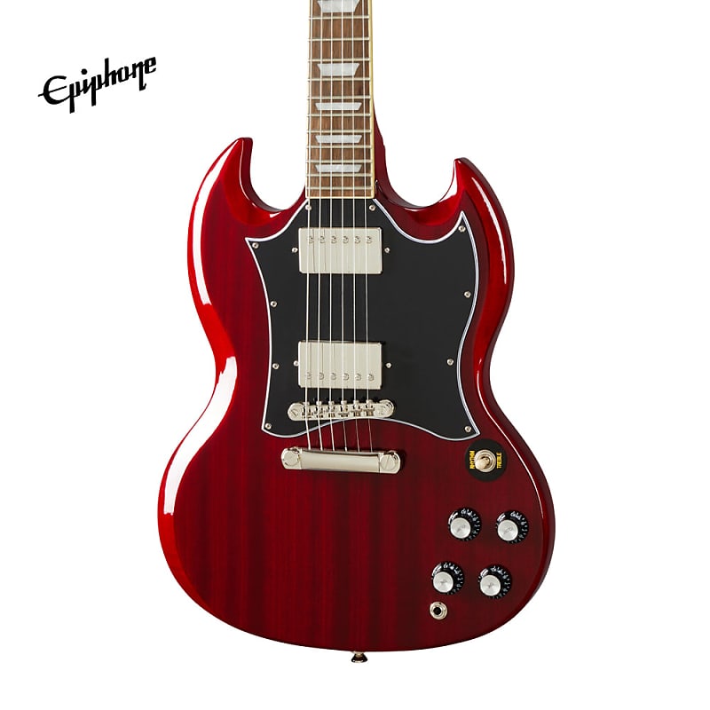 Epiphone Sg Standard Electric Guitar Cherry Reverb