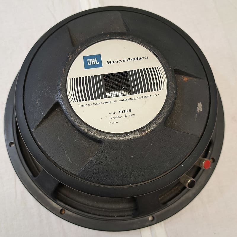 JBL E120 8 ohm 12 inch speaker | Reverb