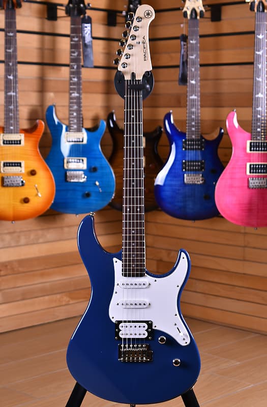 Yamaha Pacifica 112V United Blue with Remote Lesson | Reverb