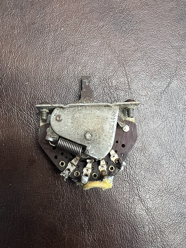 Fender Telecaster Broadcaster Nocaster CRL Switch 1952 | Reverb