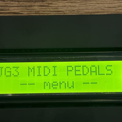 JG3 Tech 24 Note MIDI Bass Pedal Organ Foot Controller Midi | Reverb