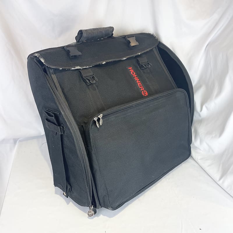 Black Hohner AGB120 Soft Case Gig Bag for Accordion 21" x | Reverb