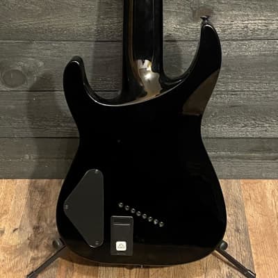 Jackson Soloist SLAT8 FF Multiscale 8-String Fan Fret Black | Reverb