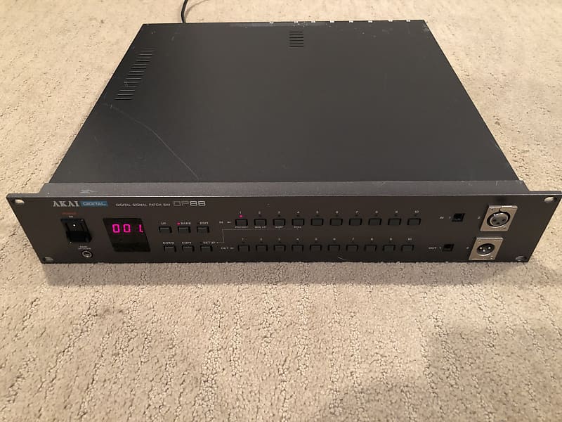 Akai DP88 Digital Signal Patch Bay | Reverb