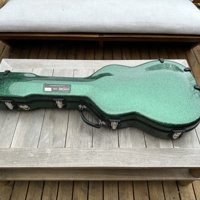 Calton Cases Acoustic D-18 Guitar Case Gray w/Blue Velvet | Reverb