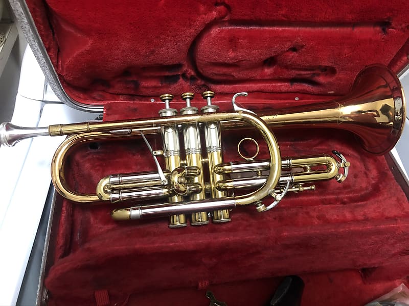Reynolds Contempora Cornet 1955 Brass | Reverb