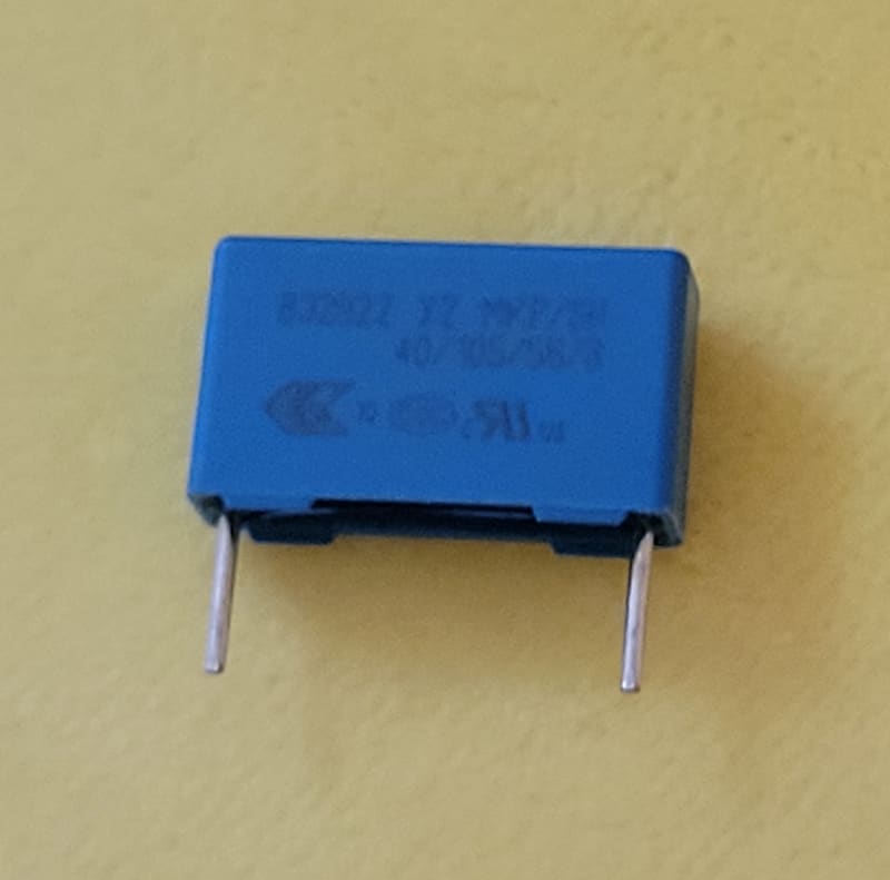 🔥REPAIR DX7 FIRE HAZARD!🚒 Replacement for RIFA 0.022uf 22nf | Reverb