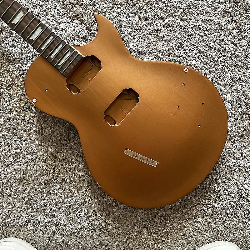 Les Paul LP Style Guitar Body and Maple Neck, Rosewood | Reverb