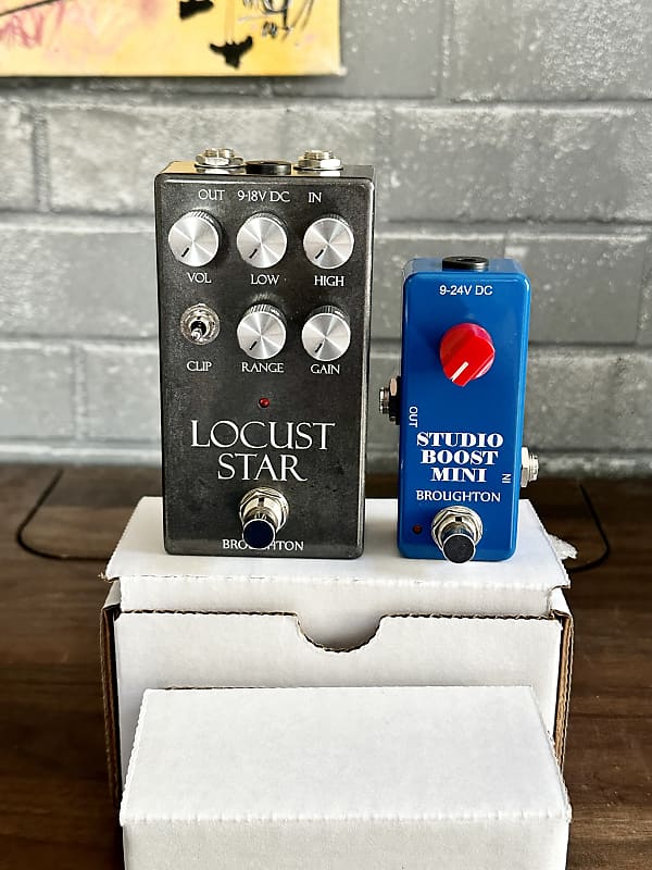 Broughton Studio Boost Mini and Locust Star | Reverb