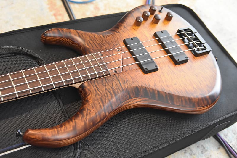 MTD USA 434-21 4 string Bass Guitar Michael Tobias Design 5A | Reverb
