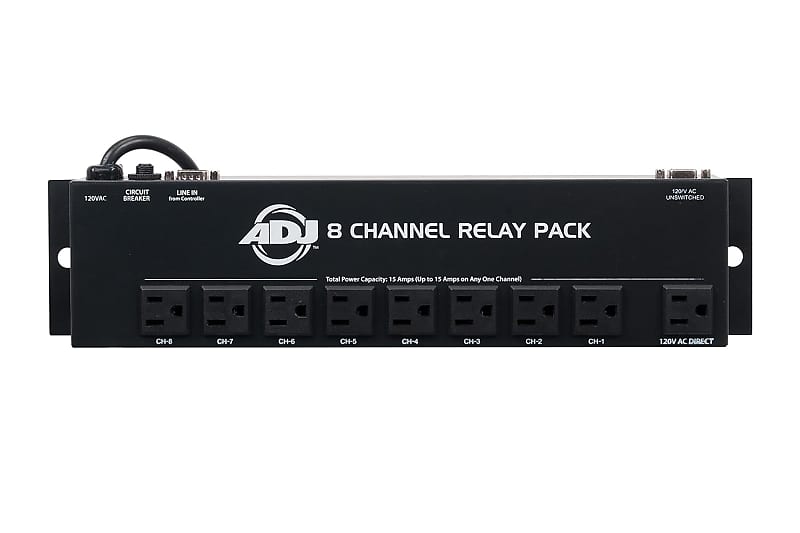 ADJ SRP8, 8-Channel Relay Pack for SC8 II System | Reverb