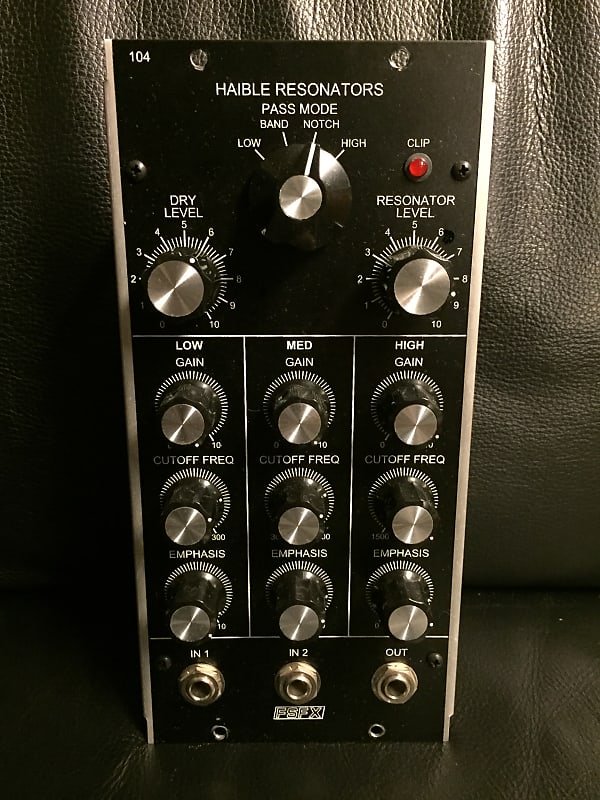 Jurgen Haible resonator 5u modular synthesizer | Reverb