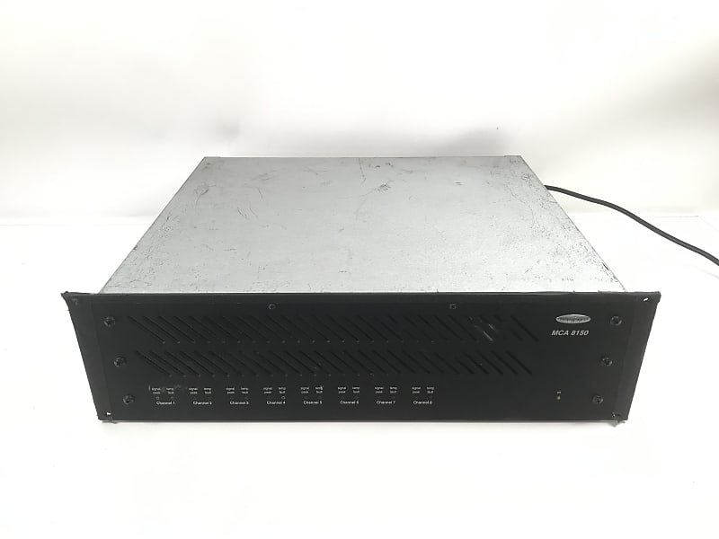BIAMP Systems MCA 8150 8-Channel Amplifier | Reverb