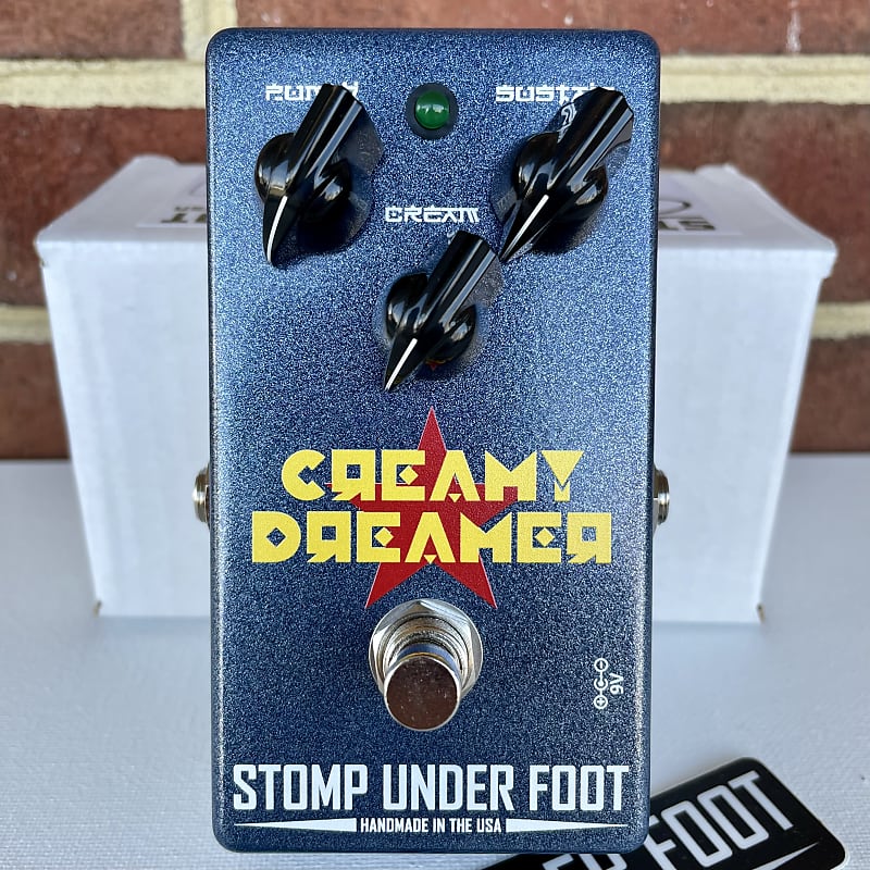 Stomp Under Foot Creamy Dreamer Muff Fuzz Limited Edition | Reverb