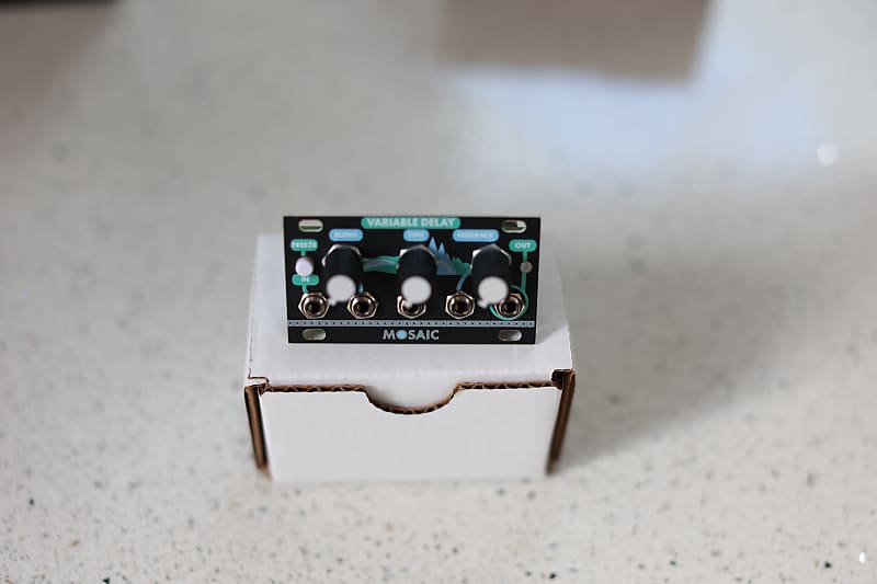 Mosaic Variable Delay 1U - black | Reverb UK