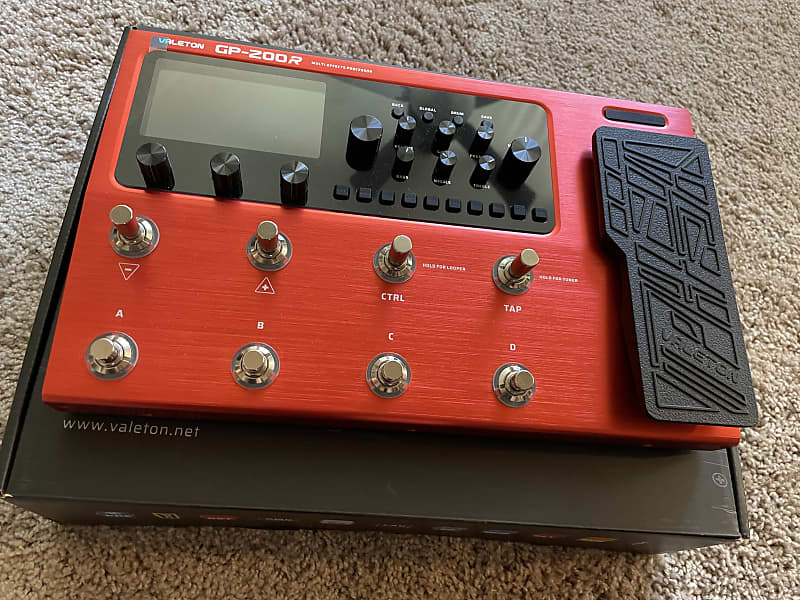 Valeton GP200R Multi Effects Processor RED Open Box | Reverb