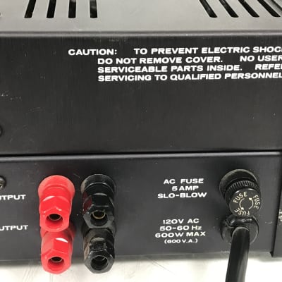 SAE 2200 Stereo Power Amplifier | Reverb