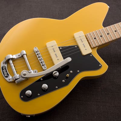 Reverend Jetstream 290 Transparent Vintage Yellow | Reverb