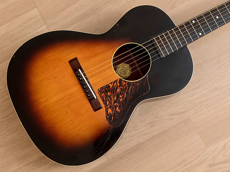 1930s Carson J Robison Vintage Acoustic Guitar, Kalamazoo | Reverb