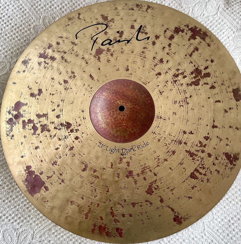 Paiste 21" Sig Dark Energy Dark Light Ride Mark 1 | Reverb