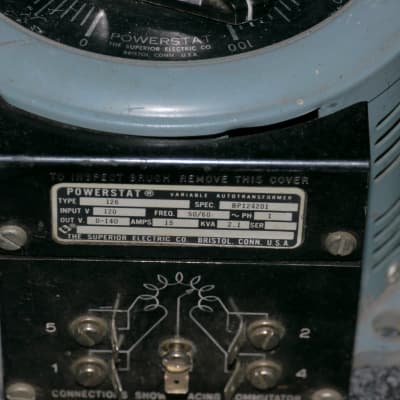Powerstat Variable Transformer | Reverb