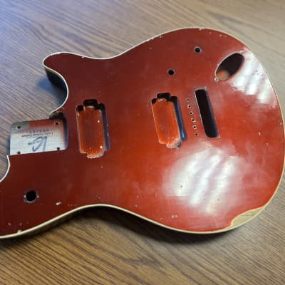 MJT/Locke Custom Guitars Wolfgang Body - Candy Apple Red | Reverb